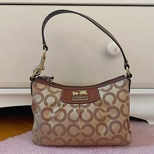 Coach | Bags | Coach Gold Handbag | Poshmark